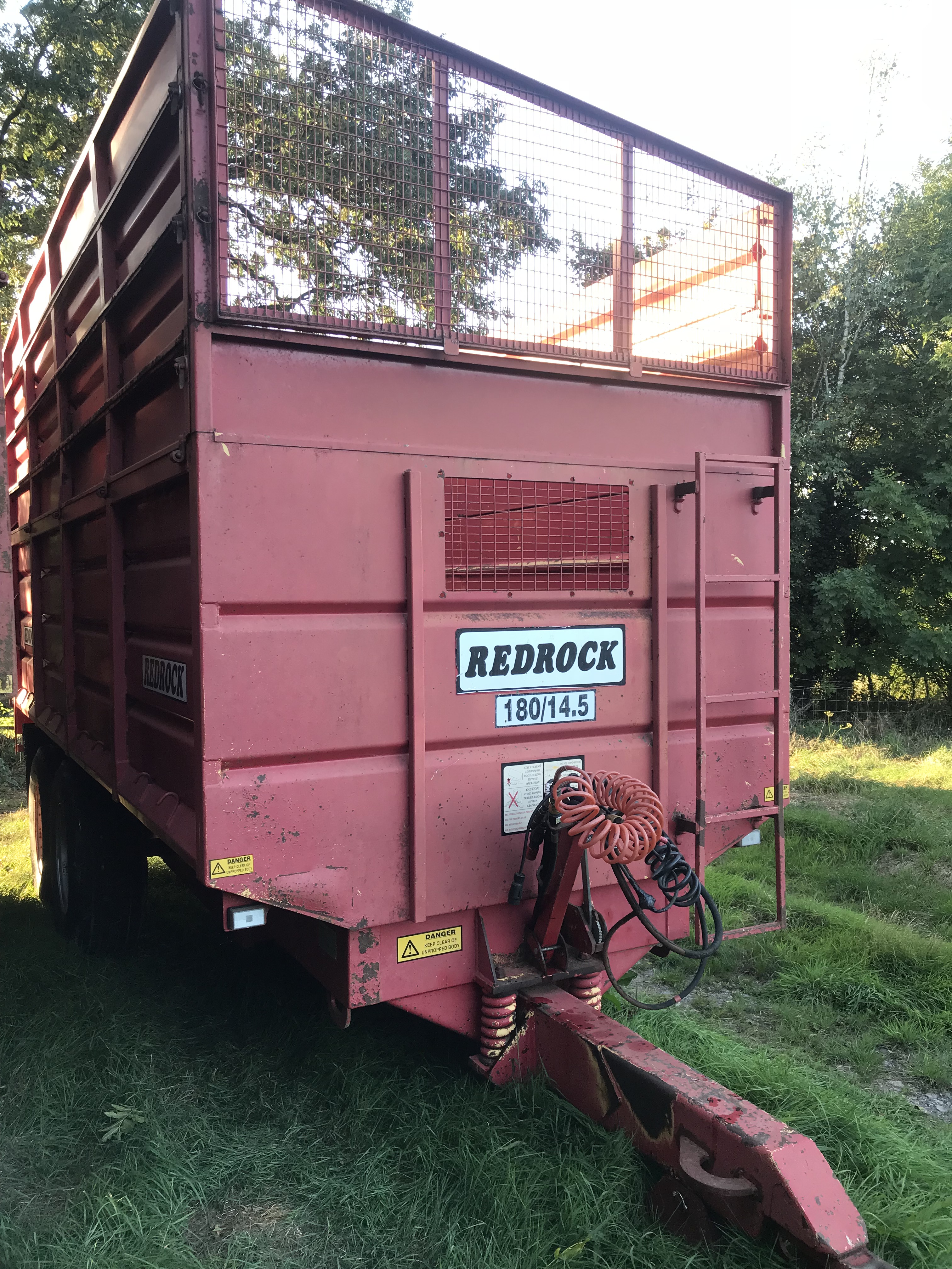 Redrock 180/14.5 Silage Trailer | Blackdown FarmServices